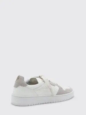 Eleventy Grained Leather Sneakers