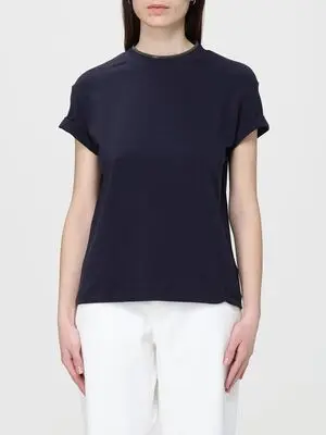 Brunello Cucinelli T-shirt Colour - Blue