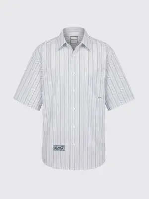 WOOYOUNGMI Short-sleeved Cotton-blend Shirt