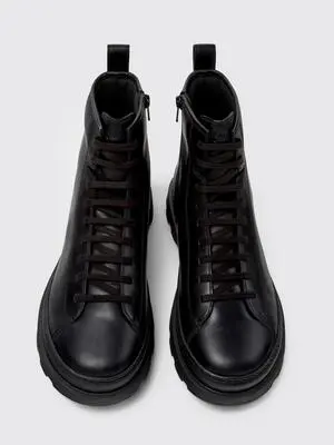 Camper Leather Lace-up Boots