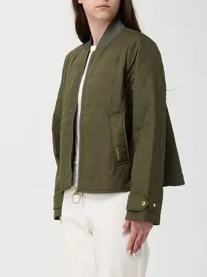 Barbour Quilted Polyester Bomber Jacket