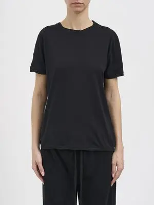 THOM KROM Cotton Blend Crewneck T-shirt - Black