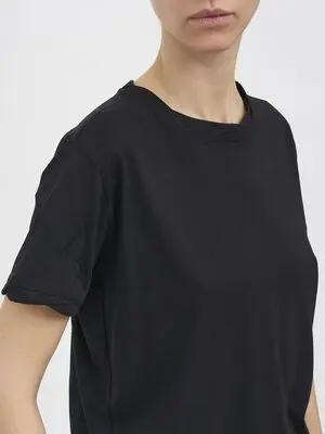 THOM KROM Cotton Blend Crewneck T-shirt