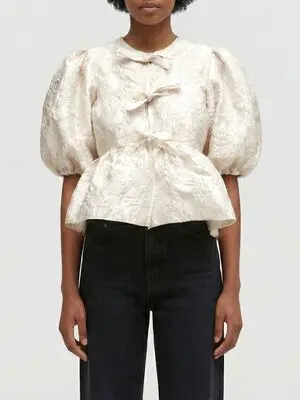 GANNI Top Colour - White