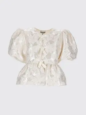GANNI Top Colour - White