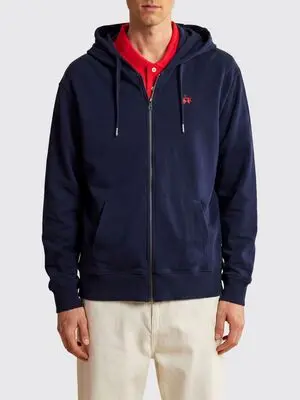 LA MARTINA Cotton Hoodie - Navy