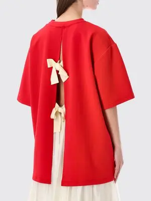 THE GARMENT Cotton Blend T-shirt With Slit