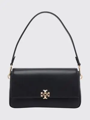 Tory Burch Charlie Leather Bag - Black