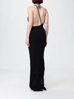 Solace London Crêpe One-shoulder Maxi Dress - Black