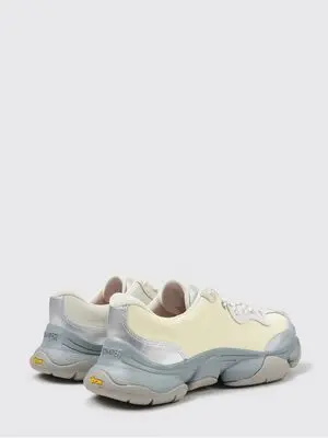 Camper Twins Bi Calfskin Leather Lace-up Sneakers With Vibram Sole