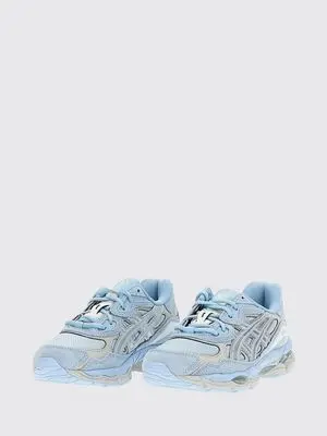 Asics Gel-nyc Low-top Leather And Mesh Sneakers With Gel Technology - Blue