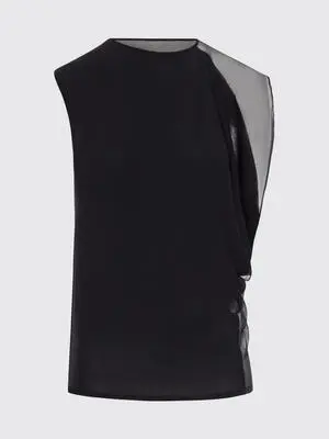Sportmax Asymmetric Viscose Blend Top