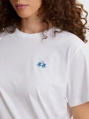 LA MARTINA Cotton T-shirts With Logo