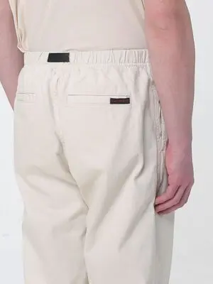 Gramicci Cotton Trousers With Drawstring Waist - Grey