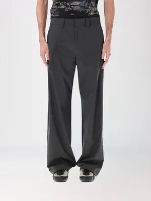 ROA Wide Leg Jersey Trousers - Black