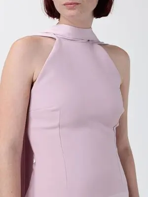 Solace London Elegant Crêpe Dress