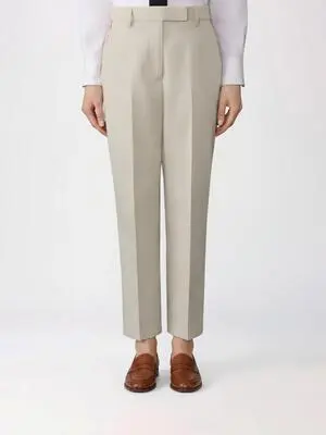 Thom Browne Cotton Tailored Trousers - Beige