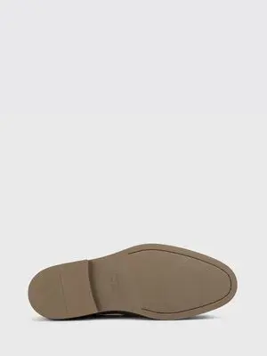 DOUCAL'S Suede Monk Strap Shoes