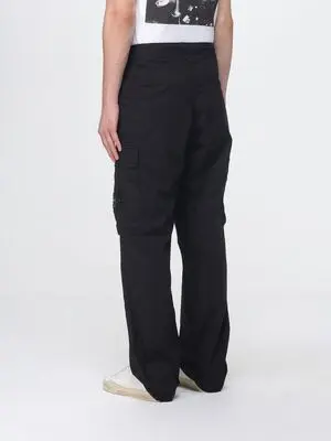 Stone Island Cotton Canvas Cargo Trousers