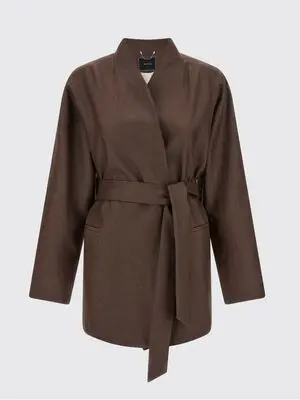 Kiton Linen Blend Blazer With Belt