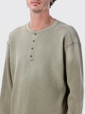 ROA Cotton T-shirt With Buttons