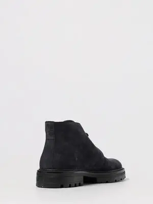 Hogan Lace-up Suede Ankle Boots