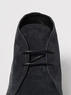 Hogan Lace-up Suede Ankle Boots