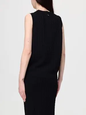 Armani Exchange Sleeveless Textured Top