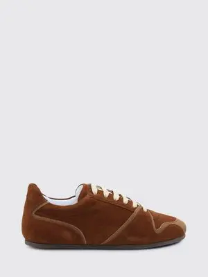 Moschino Suede Sneakers - Rust