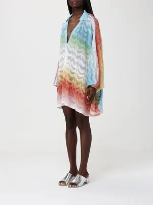 Missoni Viscose And Lurex Blend Kaftan Dress