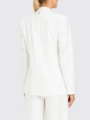 TWINSET Viscose Blend Single-breasted Blazer