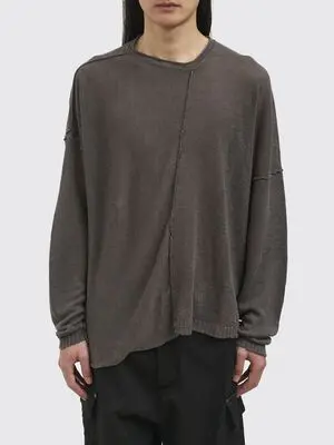 Isabel Benenato Linen Pullover - Brown