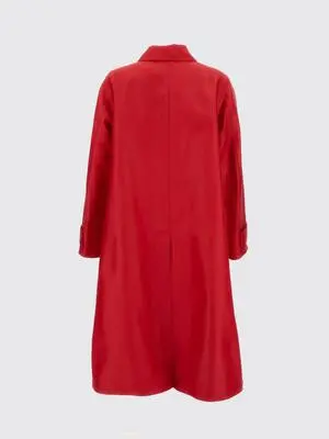 Ralph Lauren Long Double-breasted Silk-blend Coat