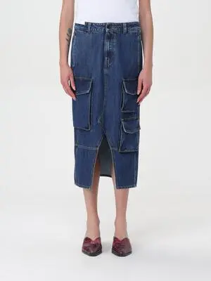 PT TORINO Cargo Skirt - Blue