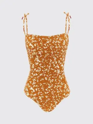 Kiton Printed Nylon One-piece Swimsuit