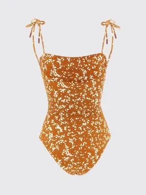 Kiton Printed Nylon One-piece Swimsuit