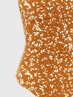 Kiton Printed Nylon One-piece Swimsuit
