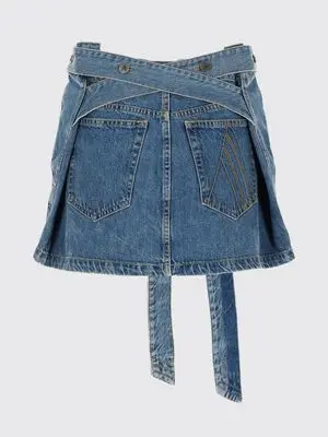 Attico Cotton Mini Skirt