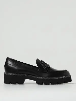 Rene Caovilla Loafers With Embellished Detail