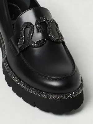 Rene Caovilla Loafers With Embellished Detail