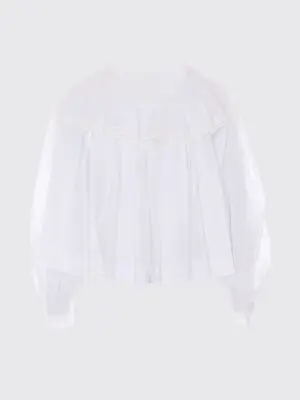 Chloé Cotton Shirt With Ruffles