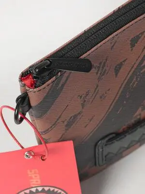 SPRAYGROUND Pouch In Printed Saffiano Coated Cotton