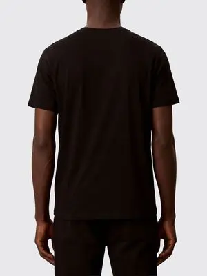 Calvin Klein Contrast Logo Crew Neck Cotton T-shirt