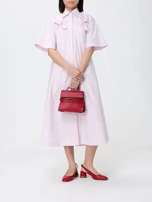 Moschino Cotton Midi Shirt Dress - Multicolor