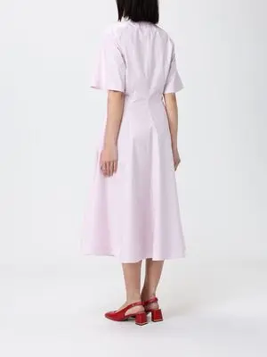 Moschino Cotton Midi Shirt Dress - Multicolor