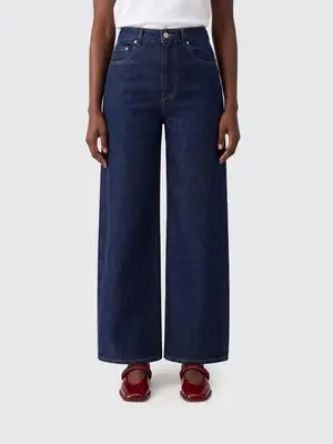 GANNI Wide-leg Jeans - Denim