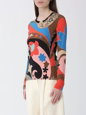 Etro Printed Polyester T-shirt