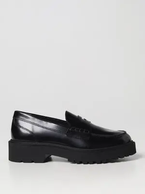 Hogan Platform Loafers - Black