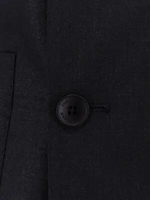 Tagliatore Double-breasted Virgin Wool Blend Blazer