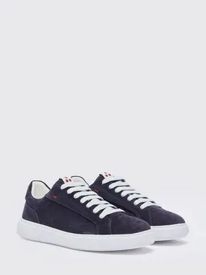 Peuterey Suede And Leather Lace-up Sneakers